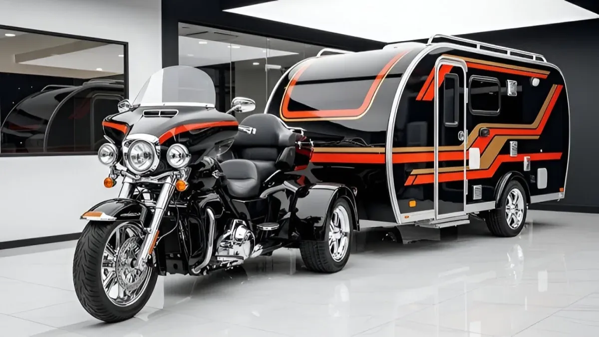 2026 Harley-Davidson Camper Trike Finally Launched : High-Tech Features ...